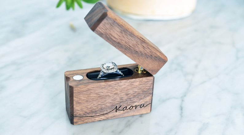 15 Engagement Ring Boxes for an Amazing Proposal